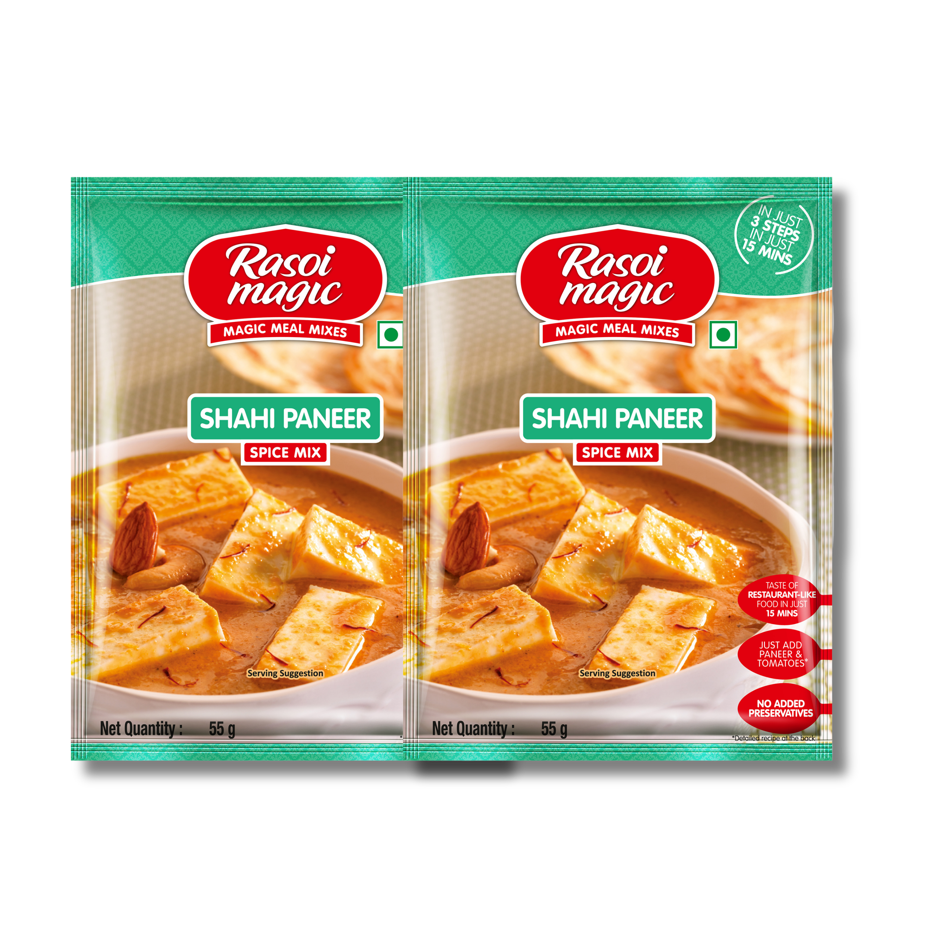Shahi Paneer (Pack of 2) – Orkla India